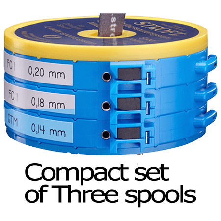 Stroft 3 or 5 Leader Spools Complete System New Version | Tungsten ...